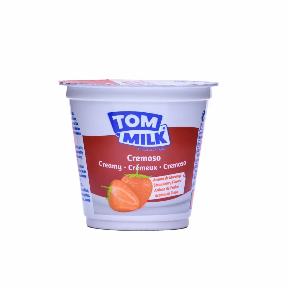 Tom Milk Yoghurt Strawberry 125 g | SmartMarketHub