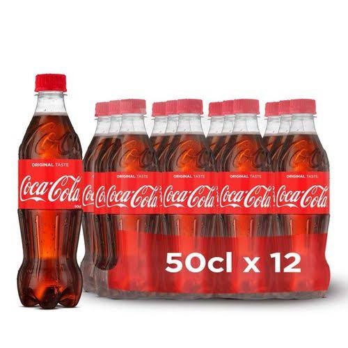 Coca Cola Coke Pet Bottle 50 cl x12 | SmartMarketHub
