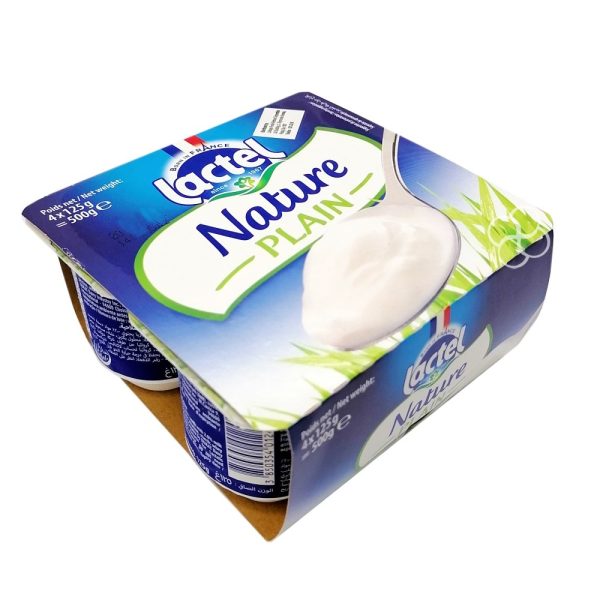 Lactel Nature Plain Yoghurt 125 g x4 | SmartMarketHub