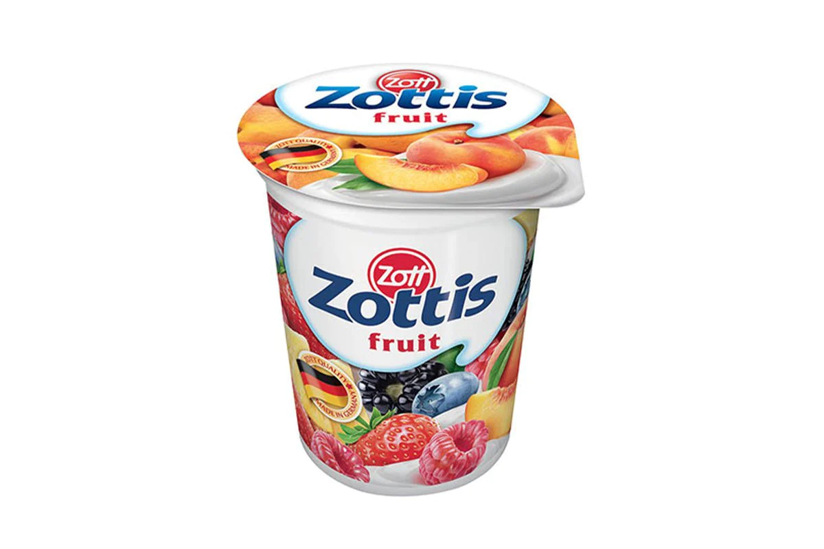 Zott Zottis Yoghurt Fruits Low Fat 0.2 Percent 115 g x4 | SmartMarketHub