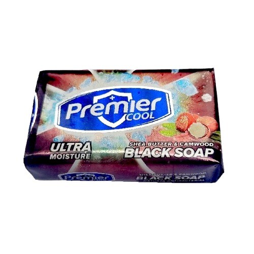 Premier Cool Ultra Moisture Shea Butter & Camwood Black Soap 110 g ...