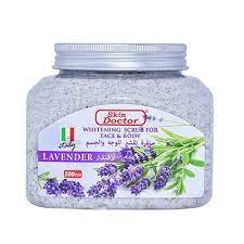 Skin Doctor Whitening Scrub For Face & Body Lavender 500 g | SmartMarketHub