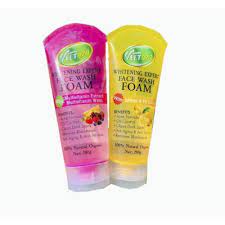 Veet Gold Whitening Expert Face Wash Foam With Lemon & VC Extract 200 g ...