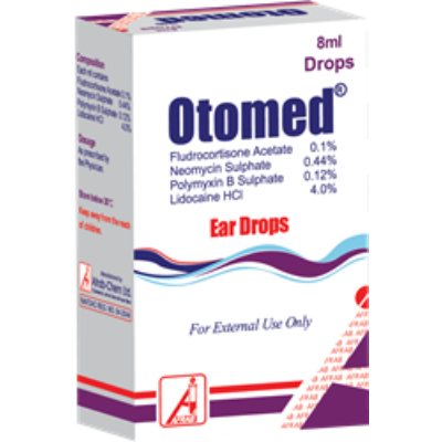 Oto-Med Ear Drops 8 ml | SmartMarketHub